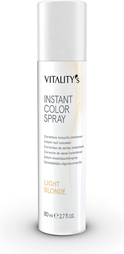 Vitality's Instant Color Spray Blond 80 ml | bol.com