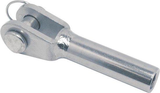 Mini-gaffel met rechts binnendraad, M6 | bol