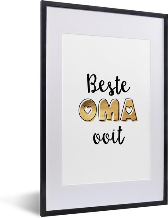 Fotolijst inclusief poster - Posterlijst 40x60 cm - Posters - Spreuken ...
