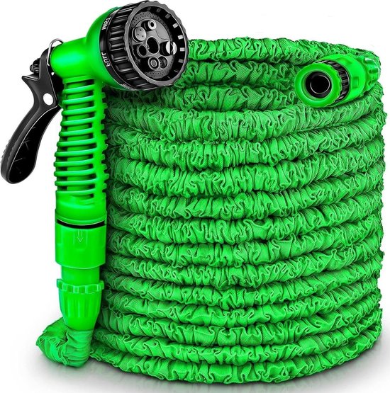Uitbreidbare tuinslangpijp 30 m - verbeterde waterslang met 7 functies ...