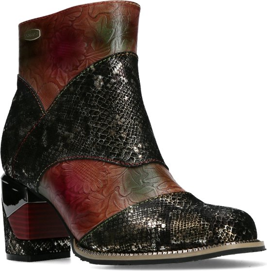 Laura Vita Korte Laars Maevao 01 ST40020-B1 Brons Rood Combi | bol