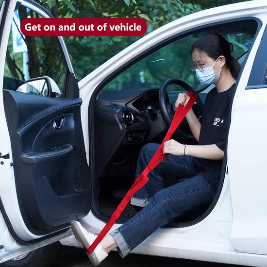 Beenlifter met handgreep, gehandicapte mobiliteit, hulpmiddel voor auto ...