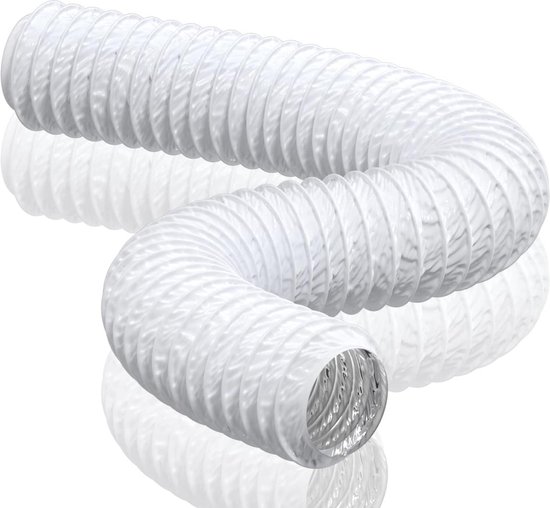 Flexibele PVC buis - 75 mm, 5 m, ventilatie slang, geluidsisolatie | bol
