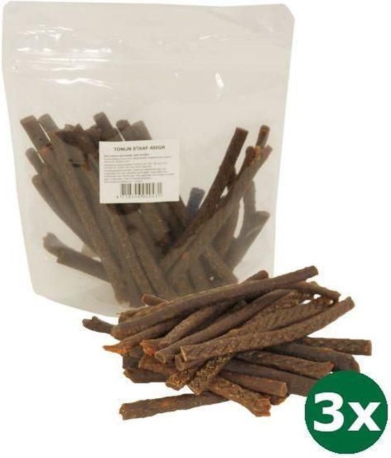 3x350 gr I am tonijn staafjes hondensnack | bol