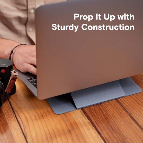 Invisible thin laptop stand self-adhesive and reusable perfect and ...