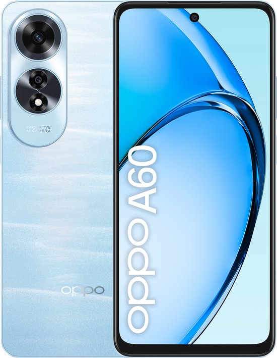 Oppo A60 4G Dual Sim 8/256GB Ripple Blue | bol