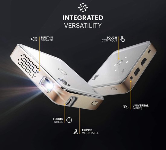 Ultra Mini draagbare DLP projector - HD LED - HDMI USB - 100" scherm ...