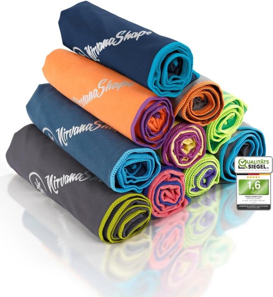 Microvezel handdoek - reishanddoek, badhanddoek voor vakantiegangers in ...
