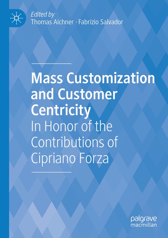 Mass Customization and Customer Centricity | 9783031097843 | Boeken | bol