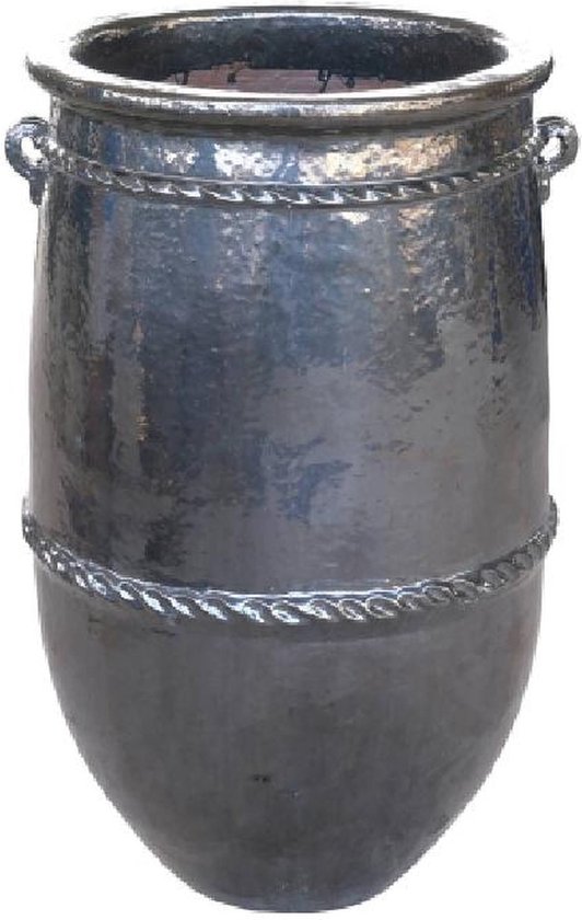 PTMD Tony Green Big Ceramic Jar Pot Round High | bol