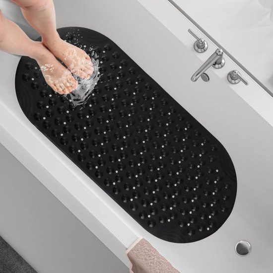 Douchemat met antislip 40 x 88 cm voor badkuip en douche - binnen en ...