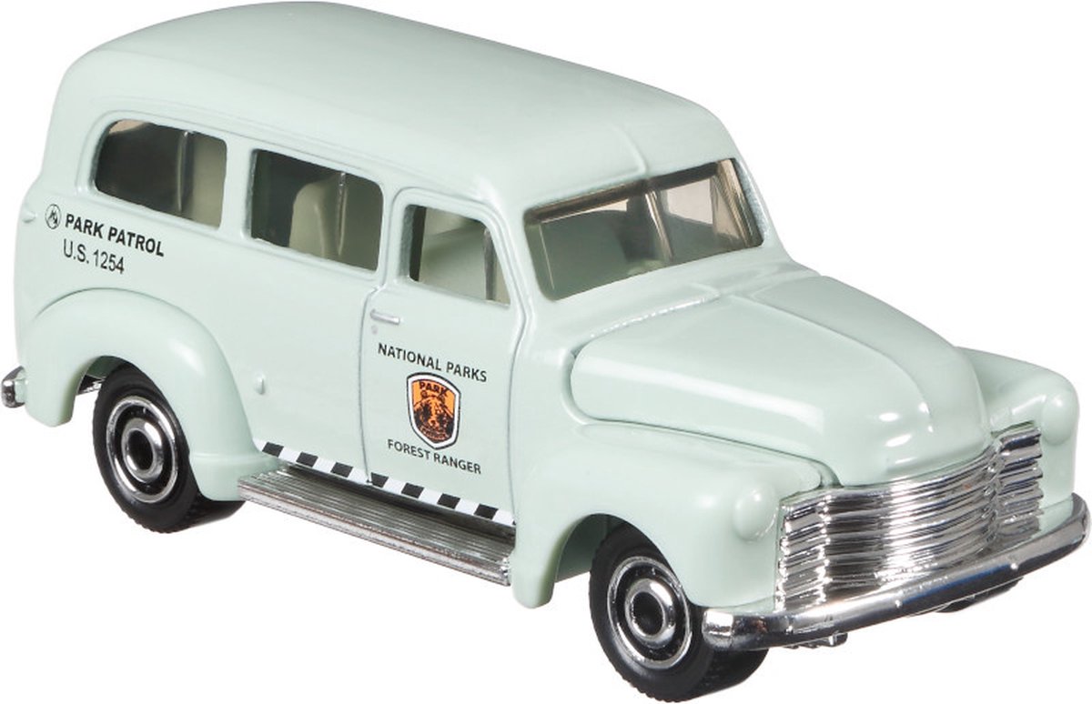 Matchbox Modelauto Chevy Suburban Moving Parts Die-cast Wit | bol.com