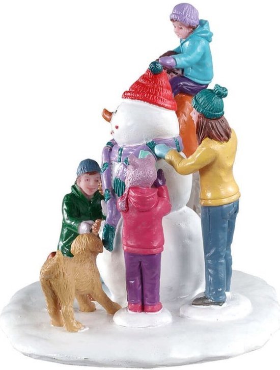 Lemax - Snowman Teamwork - Kersthuisjes & Kerstdorpen | bol