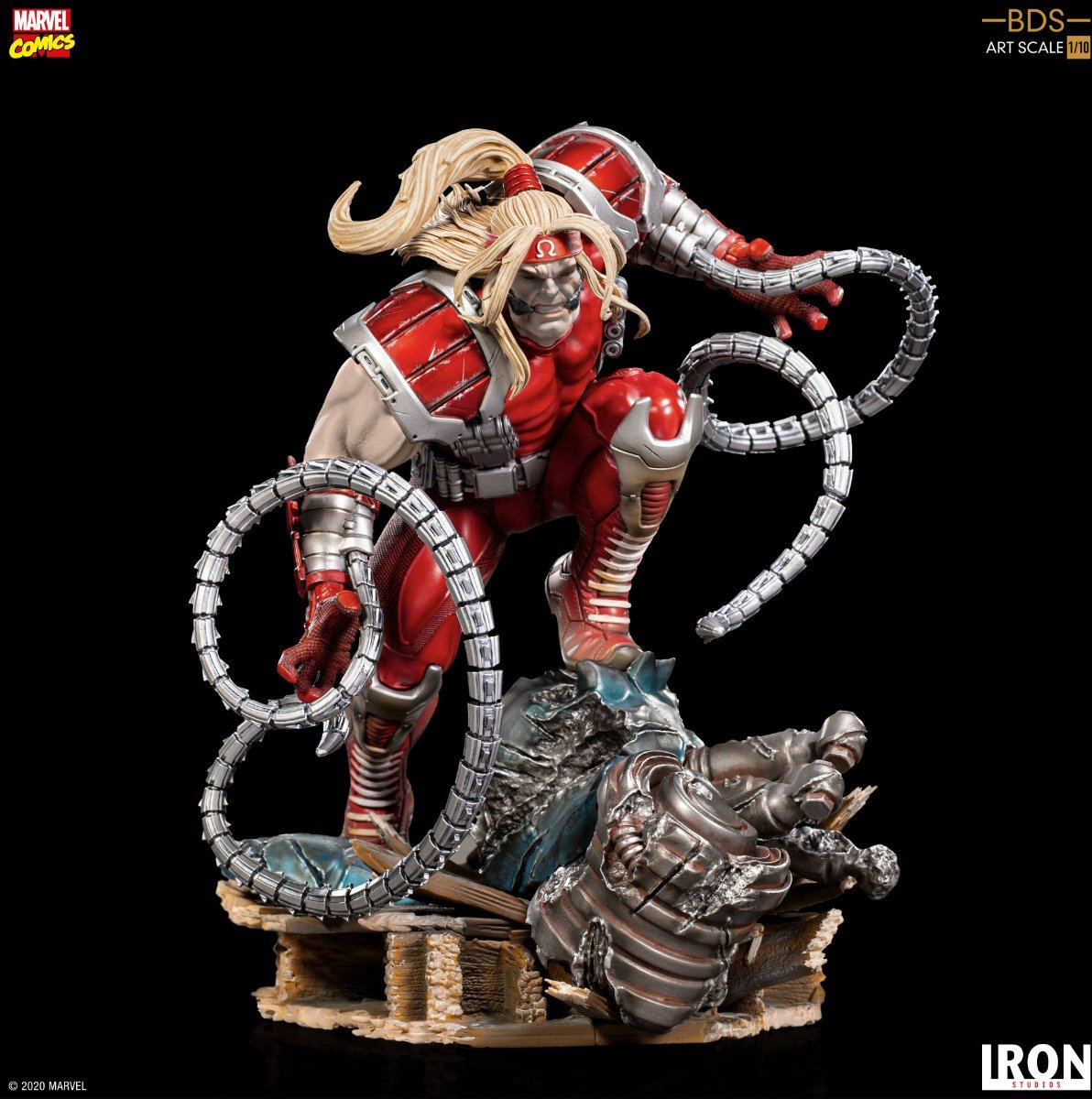 Iron Studios Marvel Comics - X-Men - Omega Red 1/10 scale Statue ...