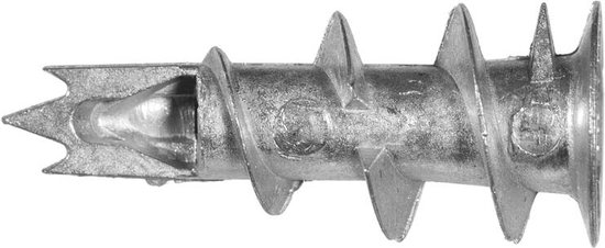 Fischer Gipsplaatplug Metaal GKM - 100 Stuks | bol