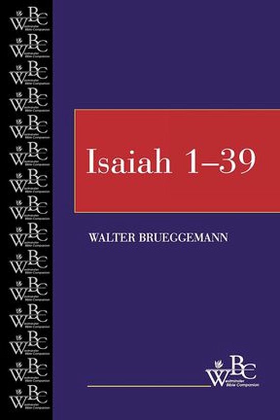 Westminster Bible Companion - Isaiah 1-39 (ebook), Walter Brueggemann ...