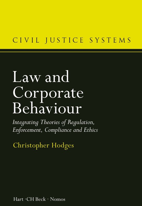 Civil Justice Systems - Law and Corporate Behaviour (ebook), Professor ...