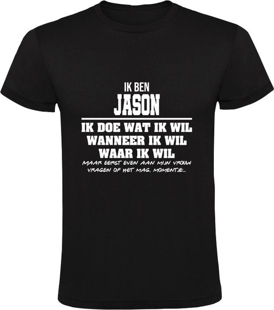 Jason Heren t-shirt | verjaardagkado | verjaardag kado | grappig ...