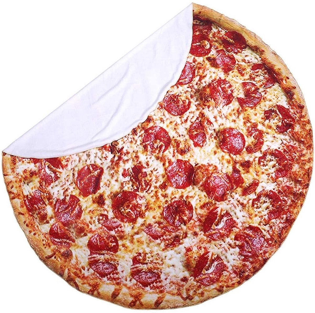 Pizza Deken 180cm Plaid Kleed | bol.com