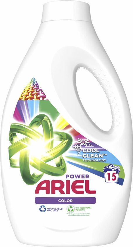 4x Ariel Vloeibaar Wasmiddel Color Reveal 750 ml | bol.com
