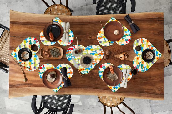 Onderleggers - Placemats - Placemats hartje - Patronen - Trekker ...