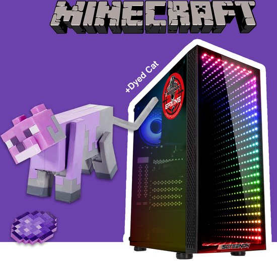 ScreenON - Minecraft Dyed Cat Hero - GamePC | bol.com