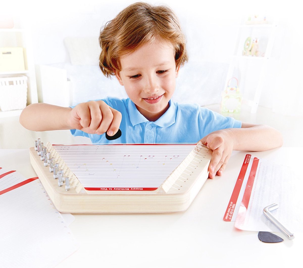 Hape Happy Harp - Speelgoedinstrument - Hout | bol.com
