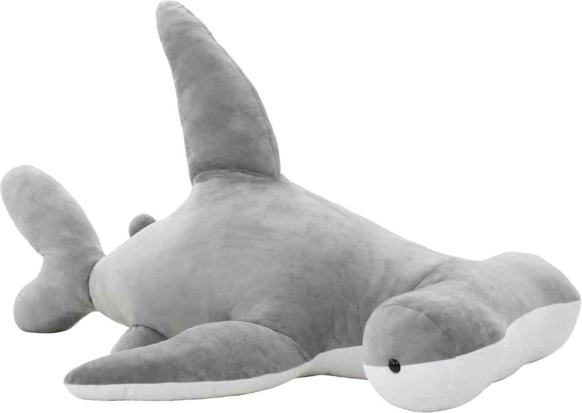 vidaXL Peluche requin marteau câlin Gris | bol.com