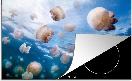 KitchenYeah® Inductie beschermer 81x52 cm - Een grote groep met kleine ...