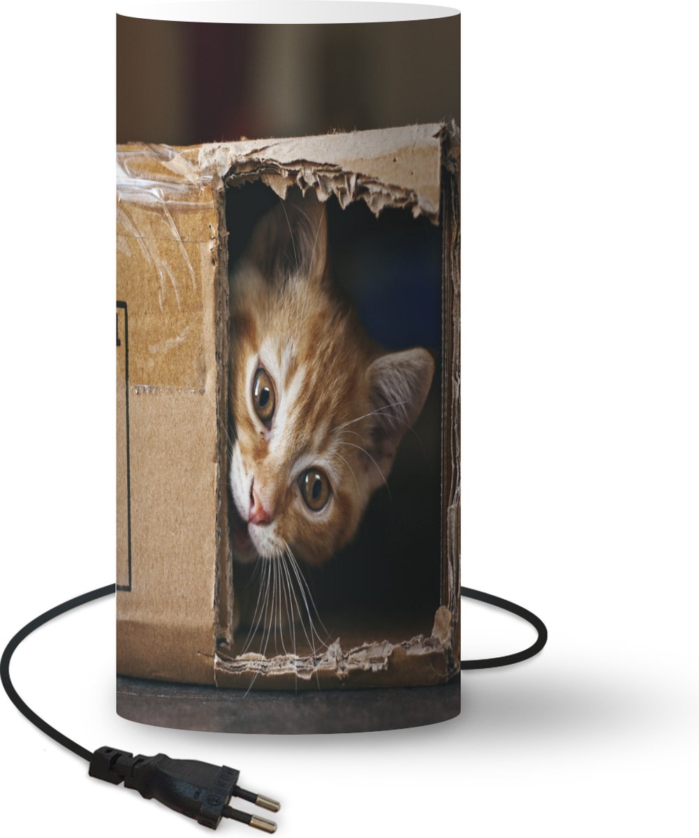 Lampe Play chatons - le chat aime se cacher. lampe - 33 cm de haut ...