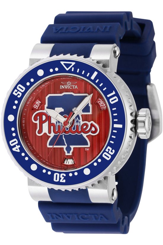 Invicta MLB - Philadelphia Phillies 42593 Quartz horloge - 40mm | bol.com