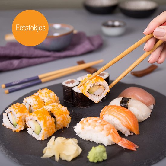 Ensemble de sushis Amazy | set de machine à sushi pour débutants ...