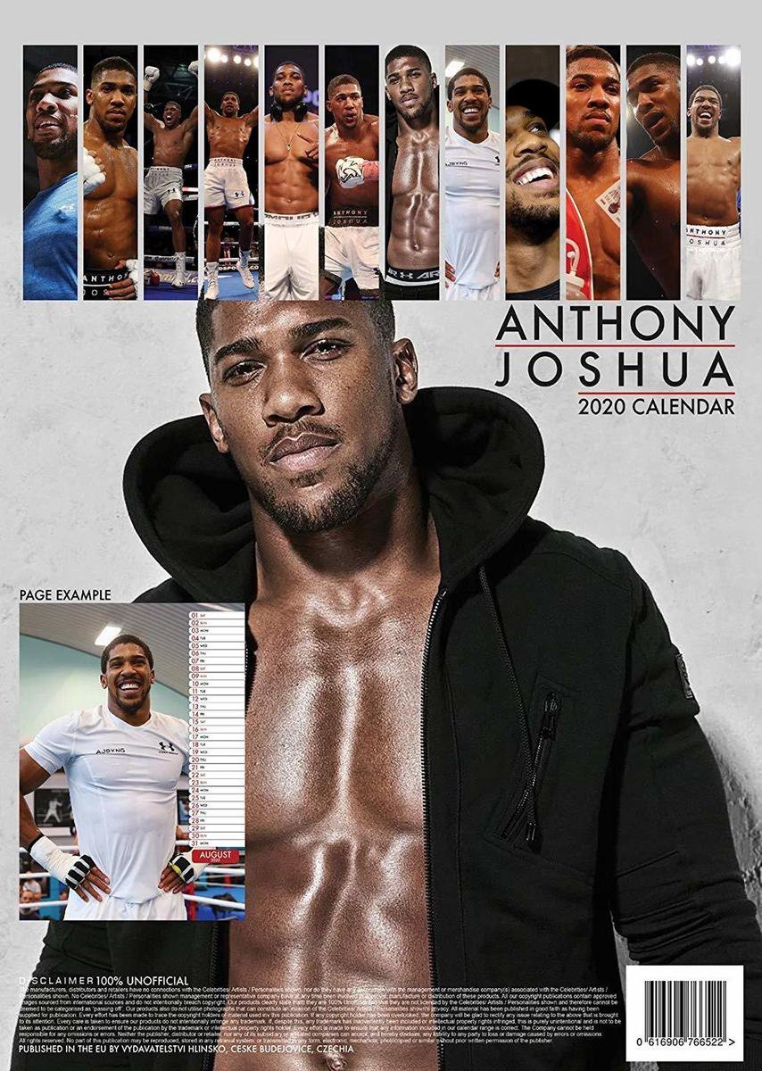 Anthony Joshua Kalender 2020 | bol.com