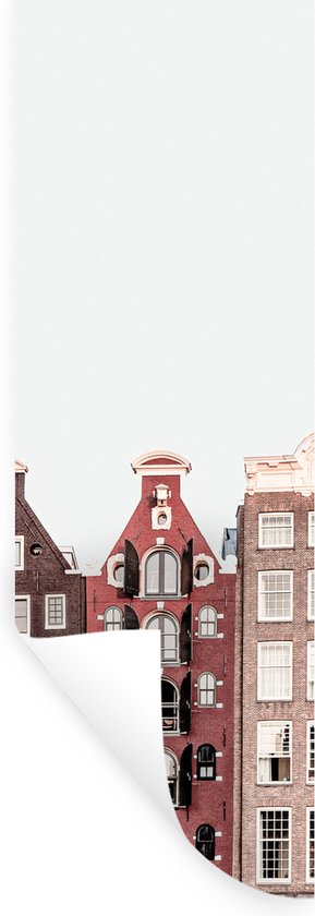 Muurstickers - Sticker Folie - Amsterdam - Architectuur - Huizen ...