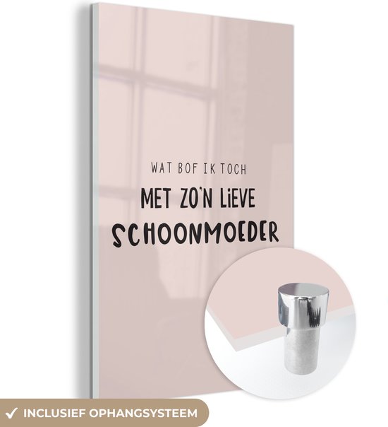 Spreuken - Wat bof ik toch met zo'n lieve schoonmoeder - Schoonmoeder ...