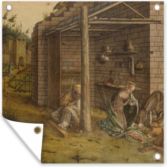 Tuin poster Altaarstuk De Madonna van de Zwaluw - Carlo Crivelli ...