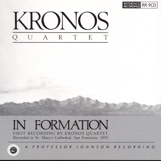 Kronos Quartet - In Formation (CD), Kronos Qrt | Muziek | bol