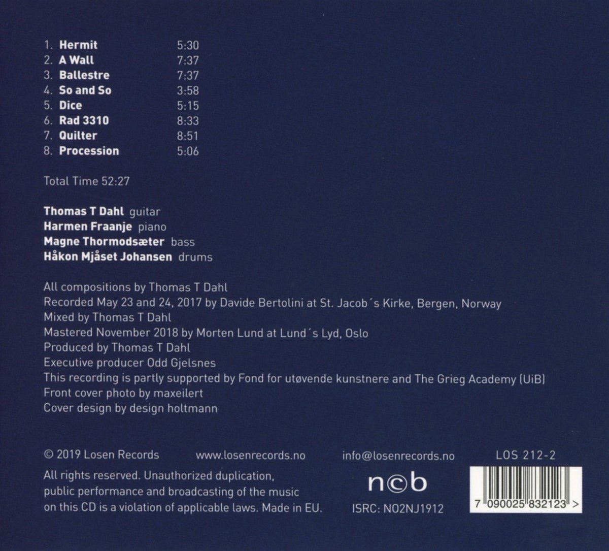 Thomas Dahl - Quilter (CD), Thomas Dahl & Court | CD (album) | Muziek ...