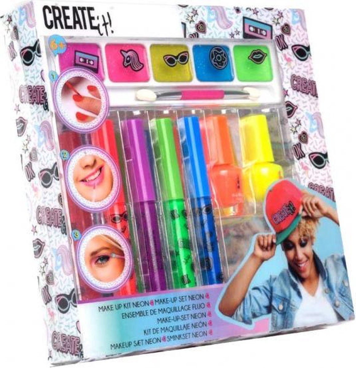 make-upset nagellak Neon meisjes 8-delig | bol.com