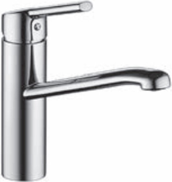 Volledig verchroomde keukenmengkraan luna s van KWC met KWC ...