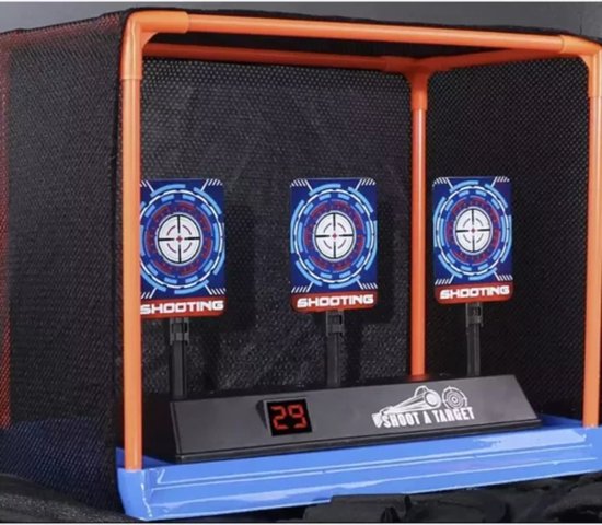 Kruzzel Schietschijf Target - Geschikt voor o.a. Nerf Gun Pistolen ...