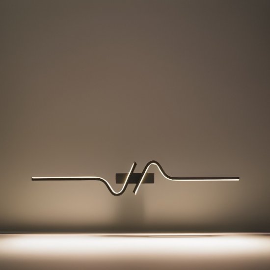 EFD Lightning WL02 - Design Wandlamp – Modern – Zwart – Wandlamp binnen ...