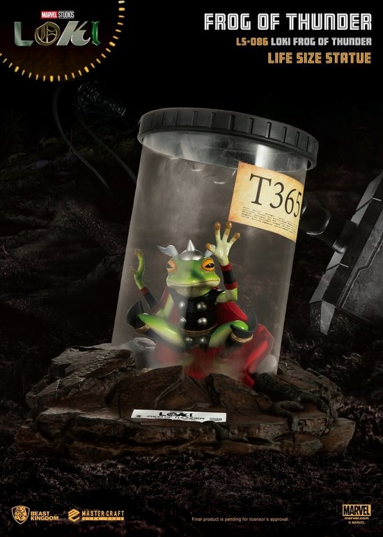 Marvel: Loki - Frog of Thunder 1:1 Scale Statue | bol