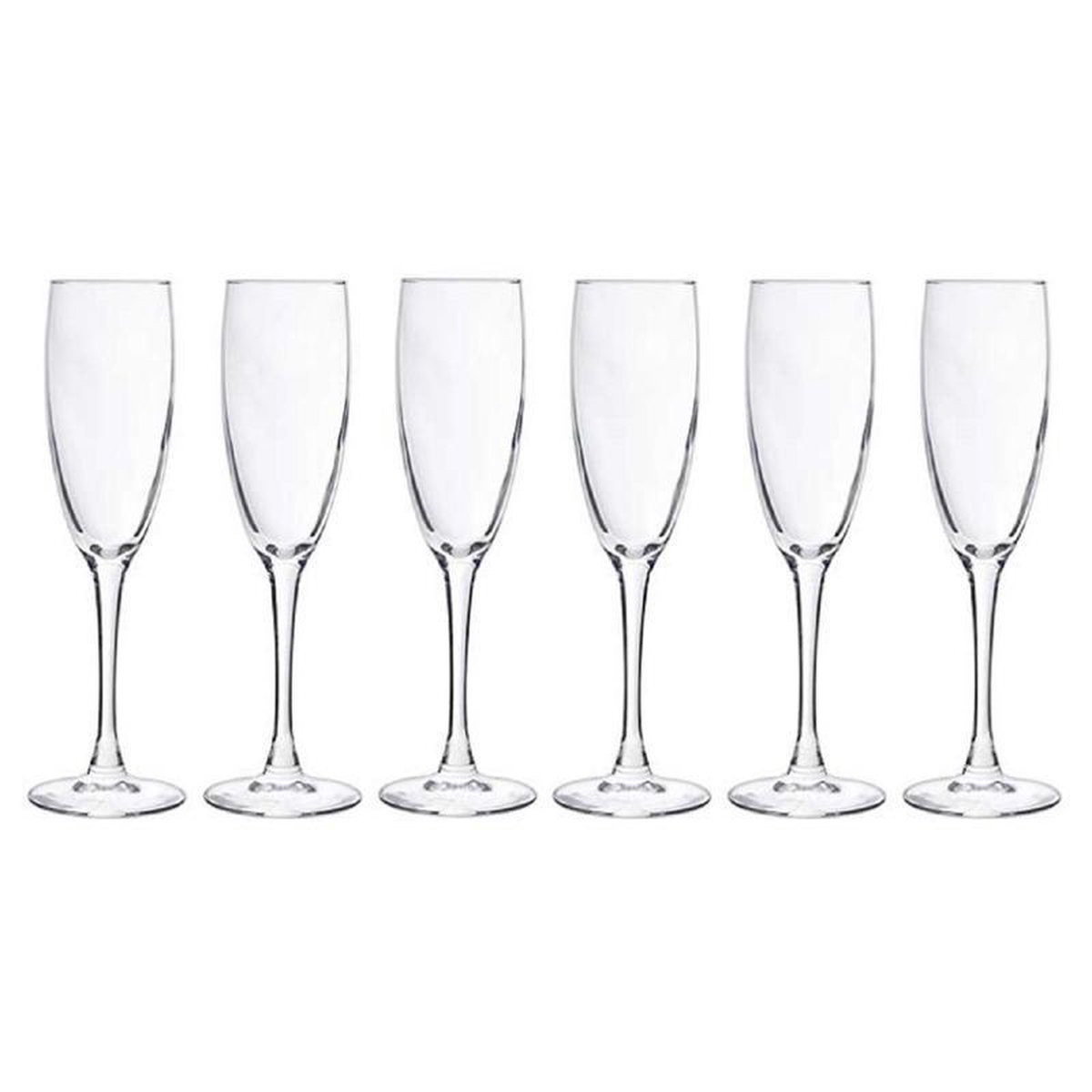 36x Champagneglazen/flutes 190 ml - 19 cl - Champagne glazen ...