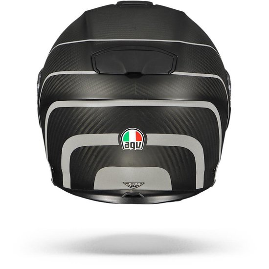 Agv SPORTMODULAR REFRACTIVE CARBON Zwart Systeemhelm - Motorhelm - Maat ...