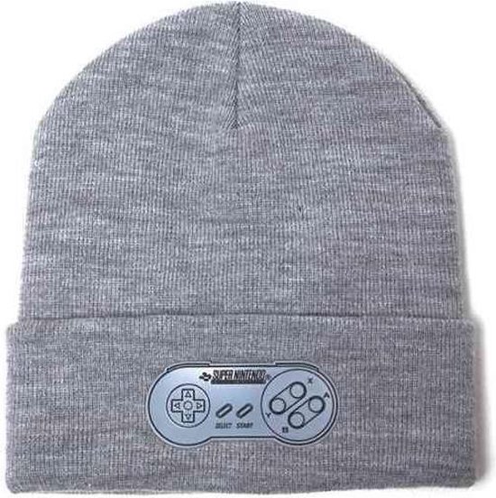 Nintendo Nintendo Beanie muts SNES Grijs | bol