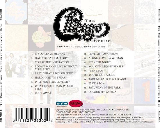 The Chicago Story - Complete Greatest Hits, CHICAGO | CD (album ...