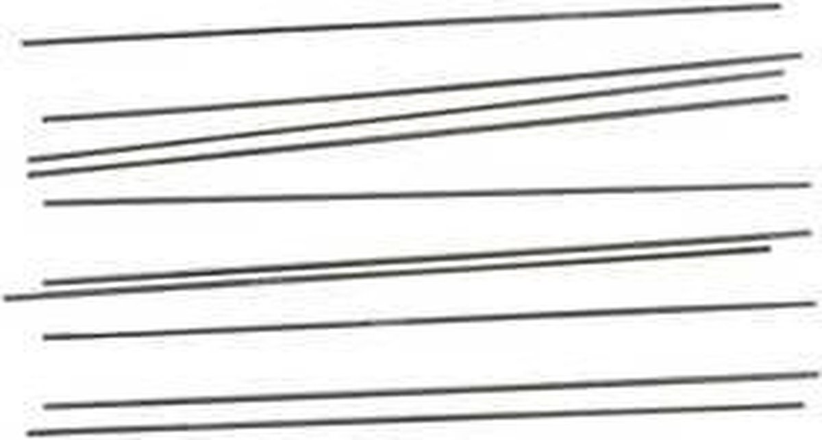 Metalen Staaf - Metalen Staven Set - Kleine Dunne Metalen Staafjes ...