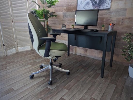 Bureau MCW-E94, bureau computer 120x60cm ~ naturel-wit | bol