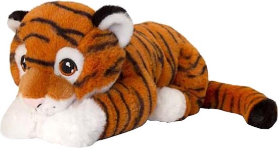 Keel Toys KeelEco Tiger Cuddle Toy (Orange) | bol